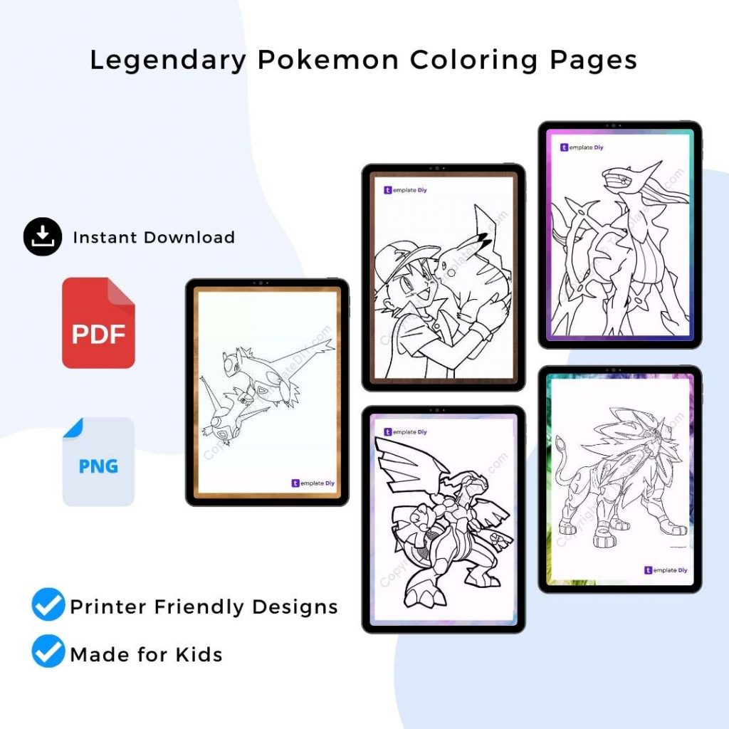 Pokemon Legendary Coloring Pages Legendary Pokemon Coloring Pages