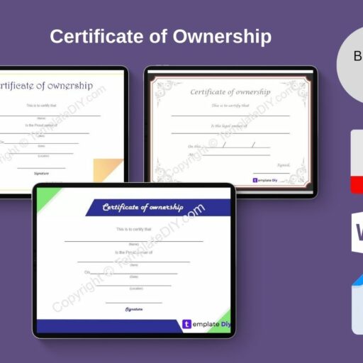 Certificate of Ordination Template Blank Printable Pdf Word