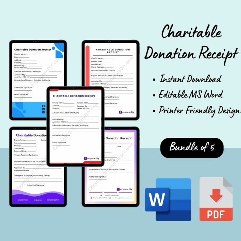 Thermal Printer Receipt Template Blank Printable [Pdf, Word]