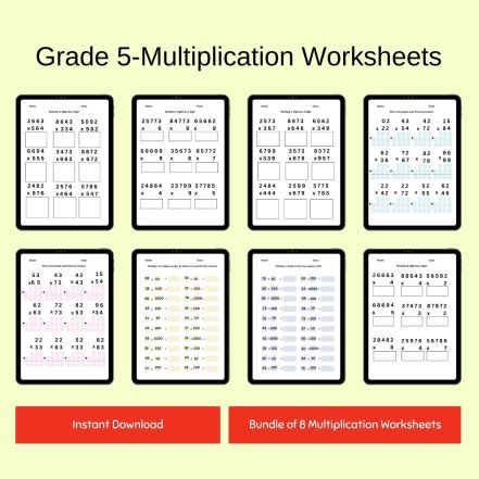 Printable Multiplication Chart 1-50 PDF | Quick Download