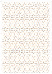 Circular Graph Paper/Circle Grid Paper Template in PDF