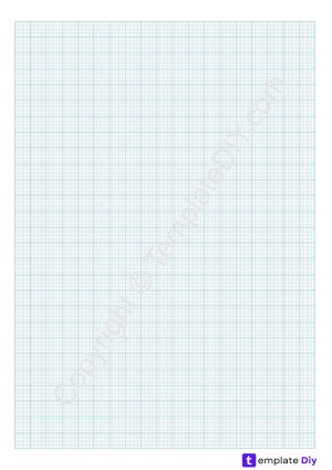 Engineering Graph Paper/ Grid Paper Template Printable PDF