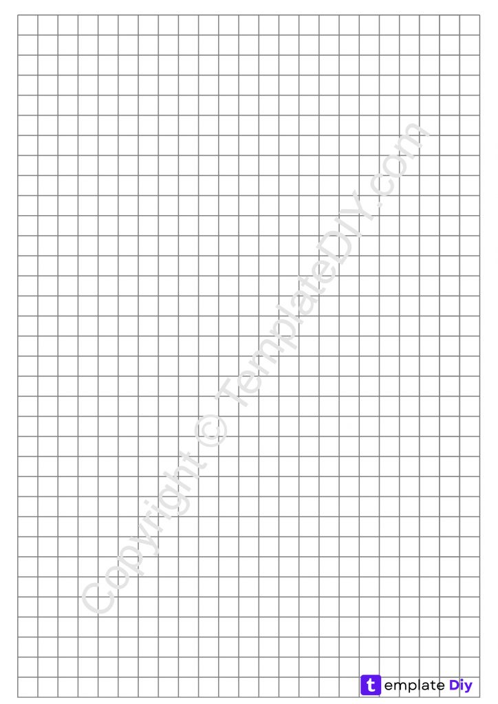 Full Page Graph Paper/Grid Paper Template Printable PDF