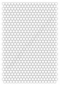 Circular Graph Paper/Circle Grid Paper Template in PDF