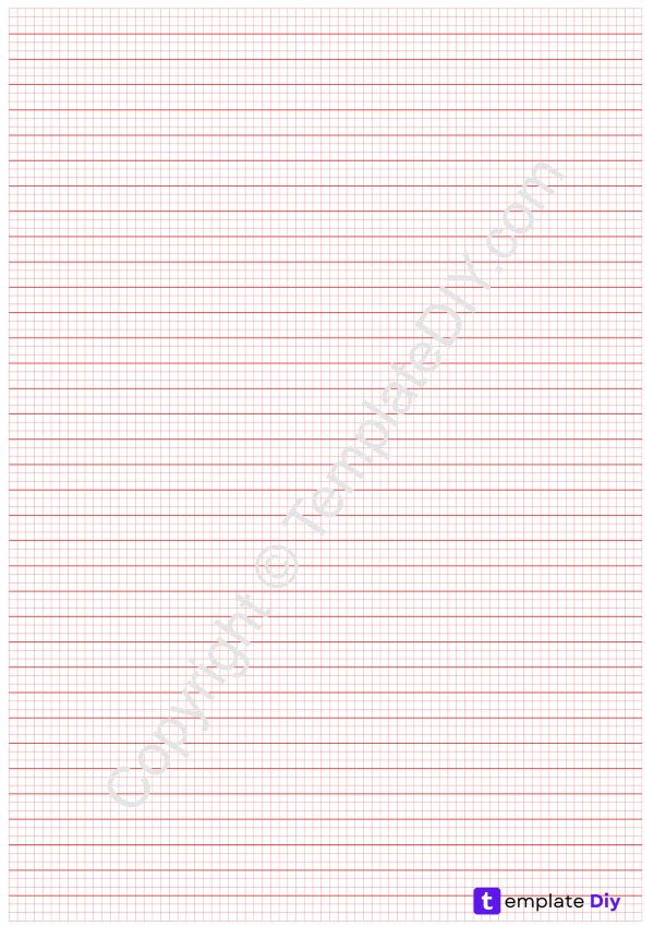 Full Page Graph Paper/Grid Paper Printable Template in PDF