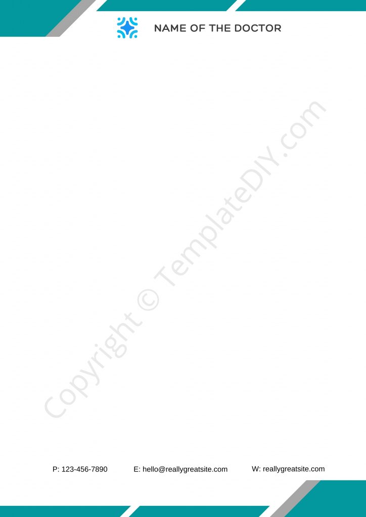 Doctor Letterhead Template | Printable Word & PDF