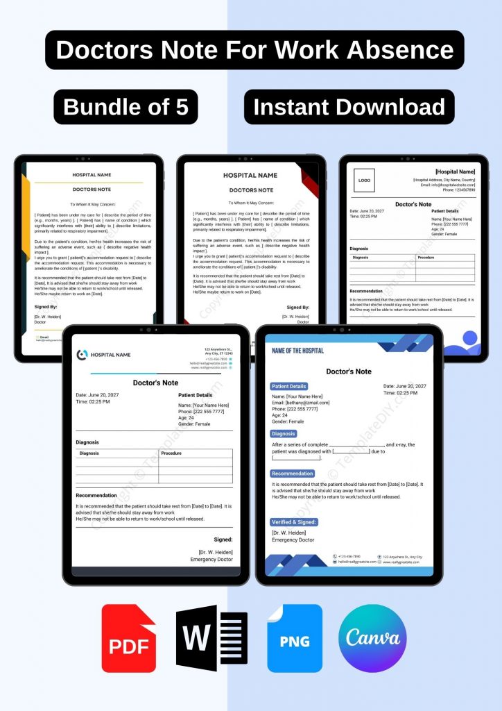 Eye Doctor Note for Tinted Windows Template – PDF & Word