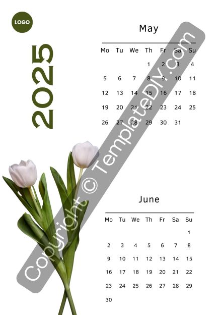 May June 2023 Calendar Printable Template in PDF, Word & Excel