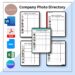 Company Photo Directory Template | PDF, Word & Excel