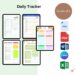 Daily Tracker Template Printable in PDF, Word, Excel