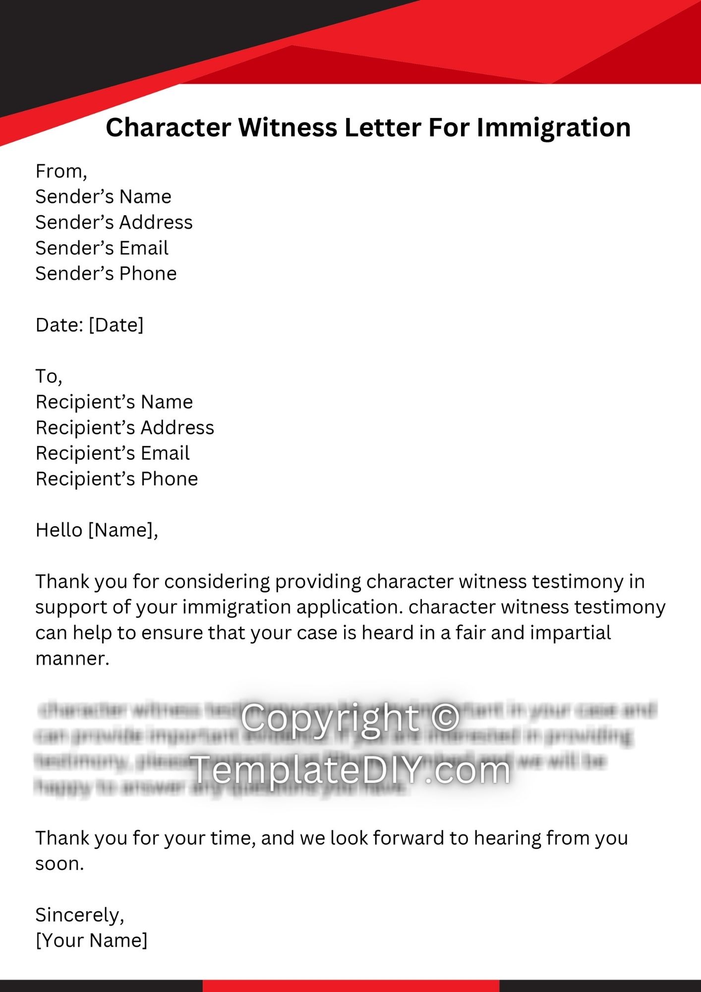 Reference Letter From Landlord To Immigration - Infoupdate.org