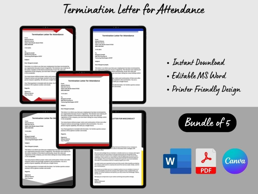 Warning Letter for Driver Sample with Examples [Word]