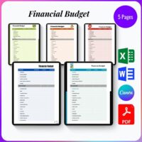 Financial Statement Template Printable Blank [PDF, Word]