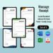 Massage Receipt Template Blank Printable PDF, Excel, Word