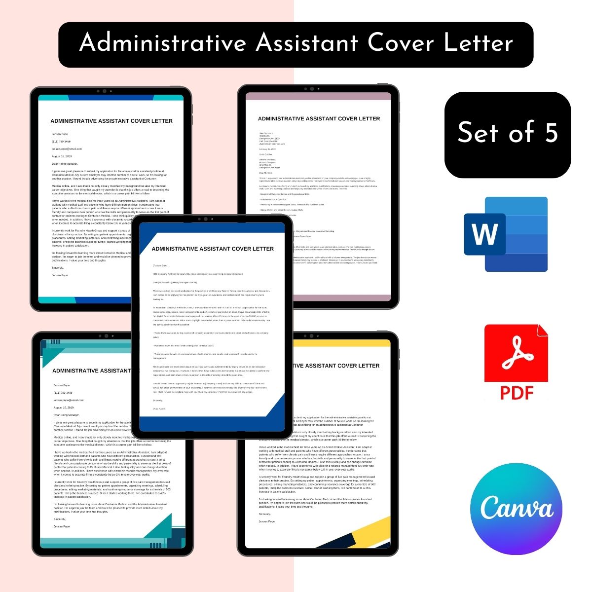 Administrative Assistant Cover Letter Sample with Examples