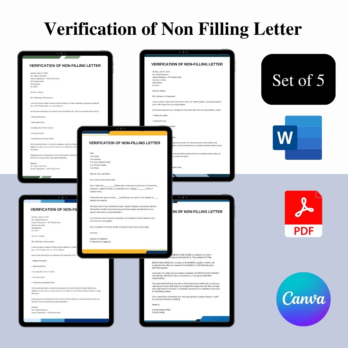 Income Verification Letter Sample Template In Pdf Word