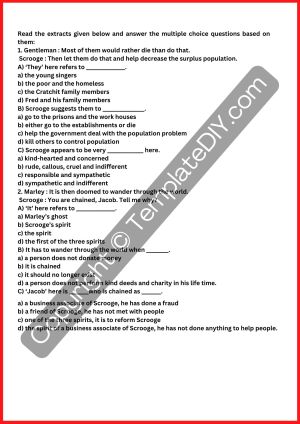 10th Grade English Worksheets Printable Template in PDF & Word