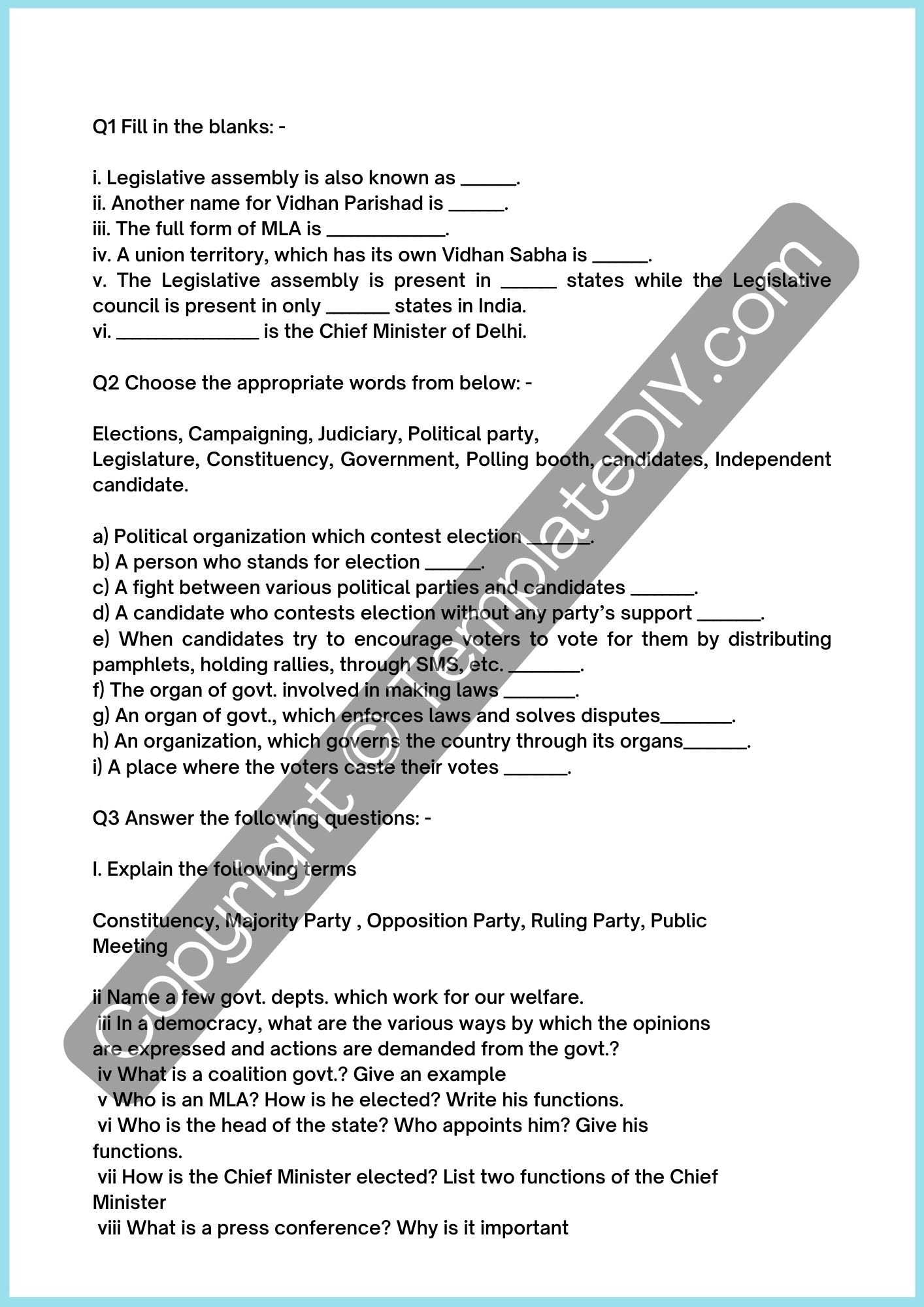 Worksheets For 7th Grade Social Studies 7th Grade Social Studies