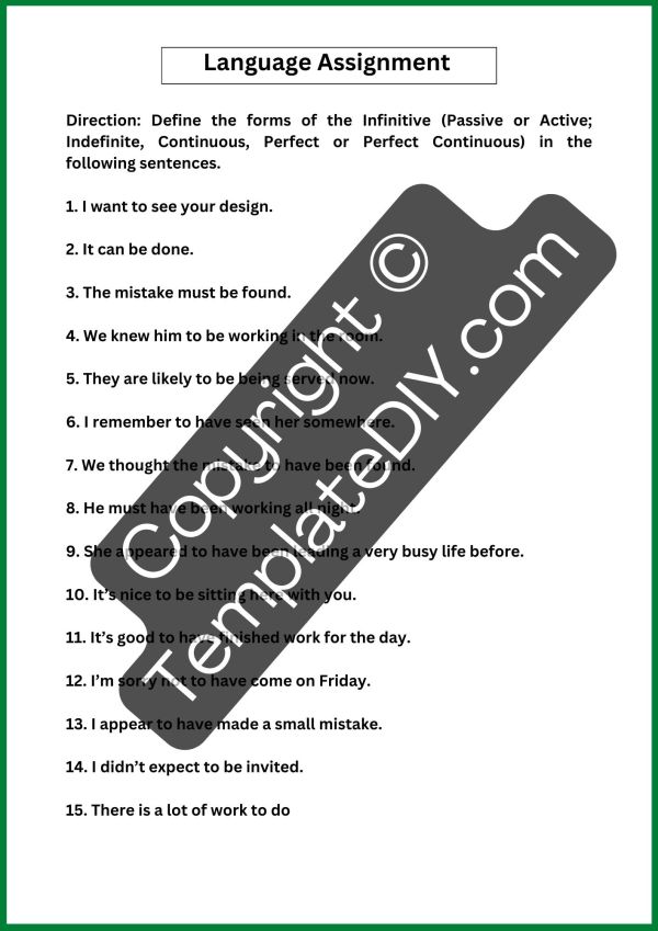 8th Grade Ela Worksheets Template Printable PDF, Word