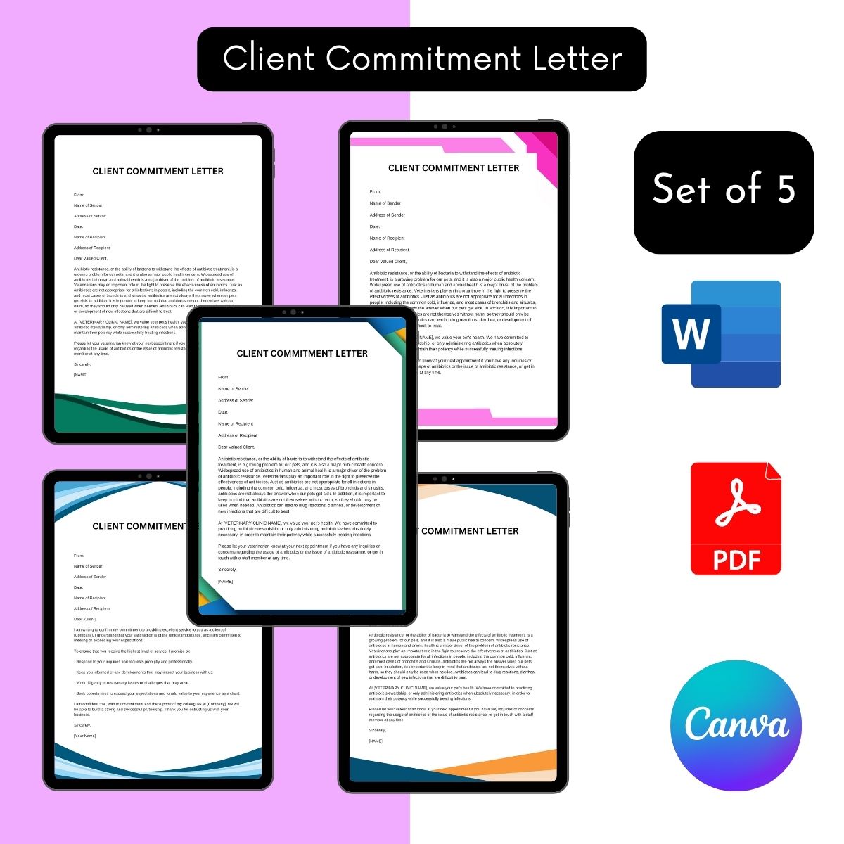11 Commitment Letter Sample Template With Examples Word