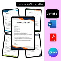 Insurance Claim Letter Sample with Examples [Word Editable]