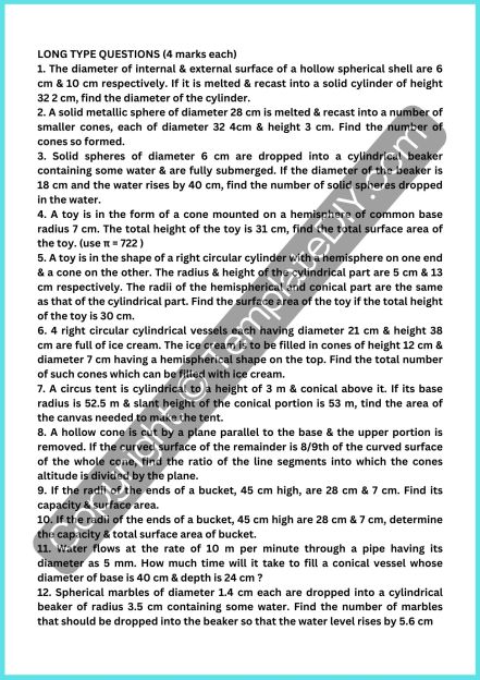 10th Grade Geometry Worksheets Printable Template PDF Word