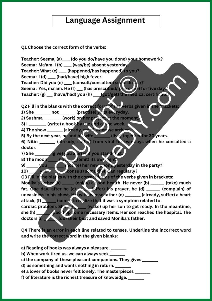 8th Grade Ela Worksheets Template Printable PDF, Word