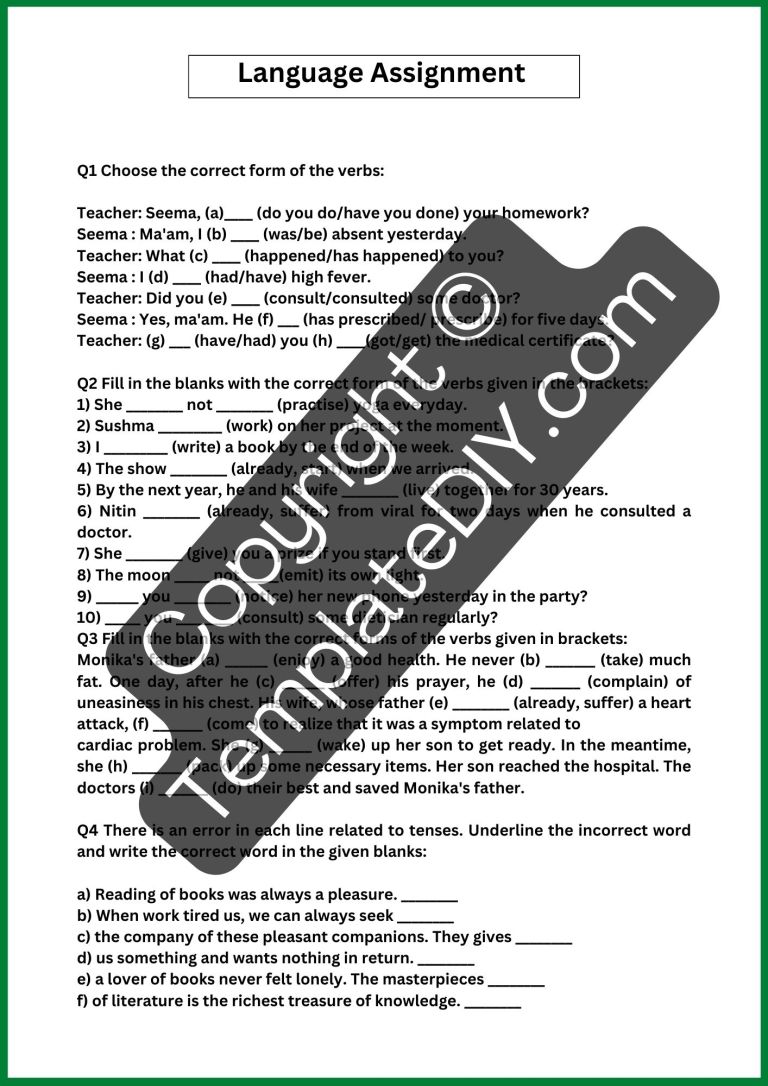 8th Grade Ela Worksheets Template Printable PDF, Word