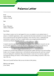 Palanca Letter for Friend Sample with Examples [Word]