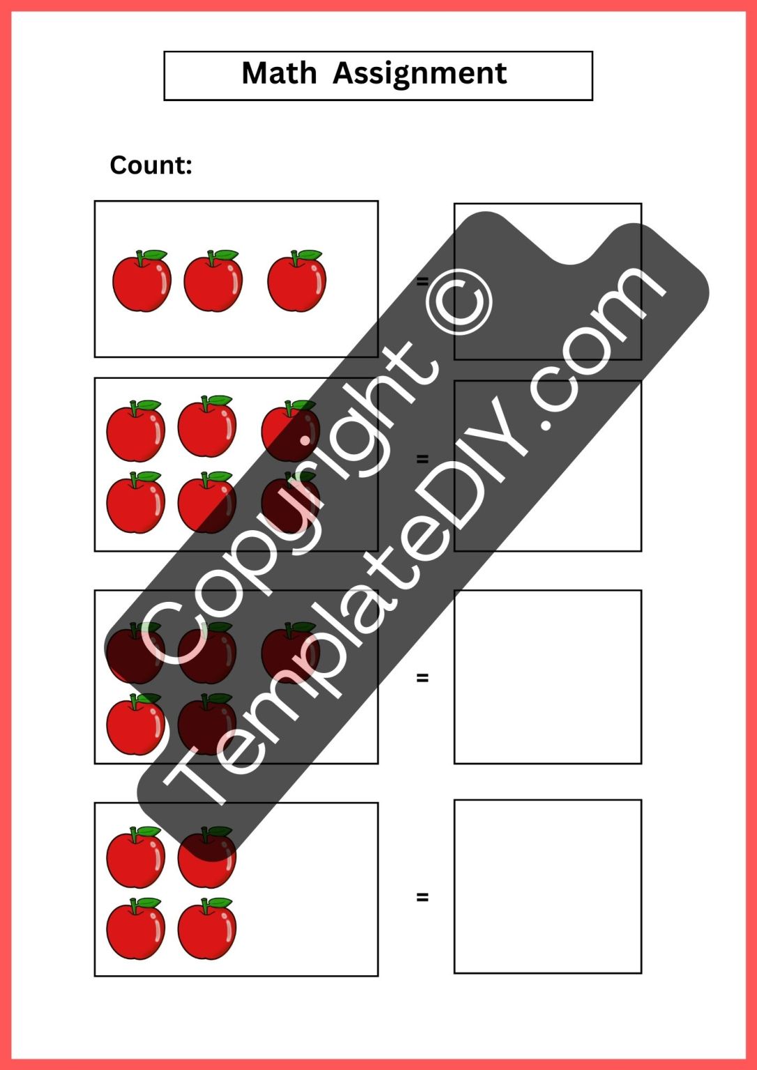 1st Grade Math Worksheets Printable PDF & Word