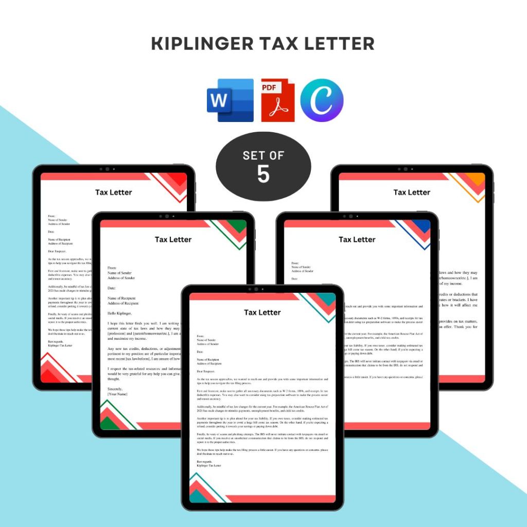 11+ Tax Letter Sample Templates with Examples [Word]