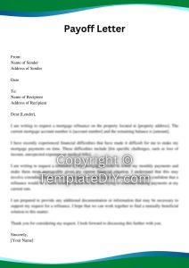 Mortgage Payoff Letter Sample with Examples [Word]