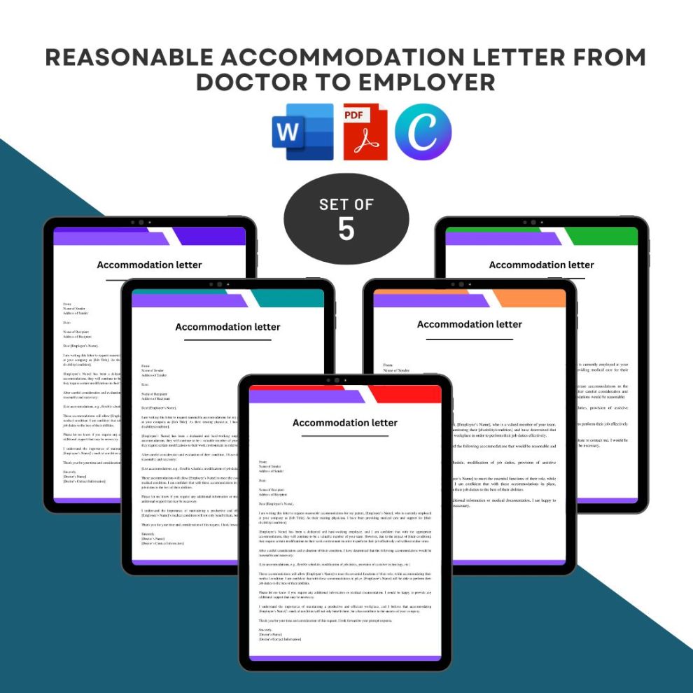 Download Doctor to Employer Accommodation Letter