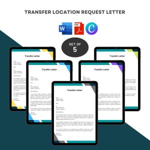 Transfer Location Request Letter Template | Download Sample