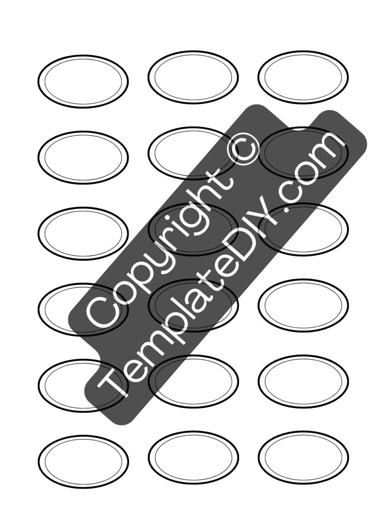 Blank Label Sheets Template Printable PDF, Word [Editable]