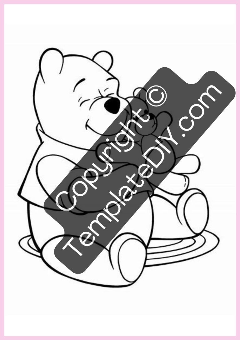 Blank Coloring Sheets (Pages) Printable Template PDF