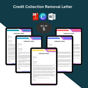 Credit Collection Removal Letter Sample with Examples