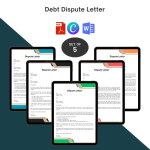 Debt Dispute Letter Sample with Examples [Word Editable]