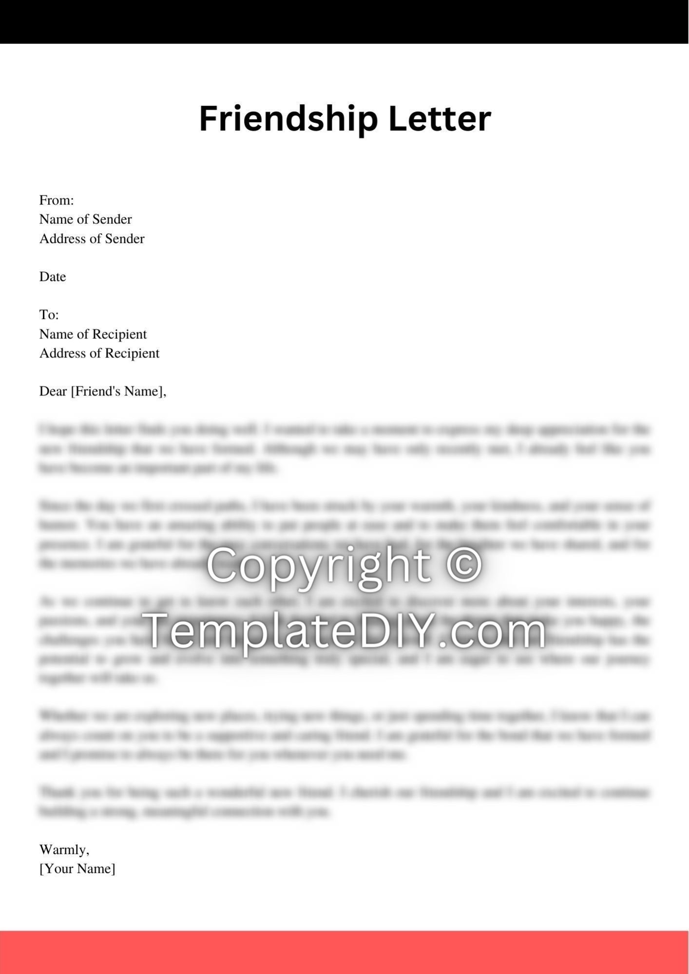 Sample Letter To A Friend Professional Letter Of Recommendation, Job