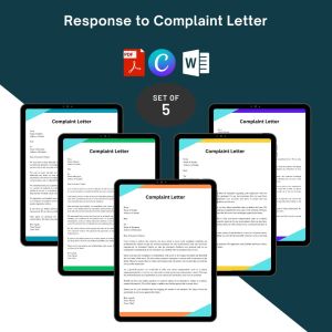 CFPB Complaint Letter Sample with Examples [Word Editable]