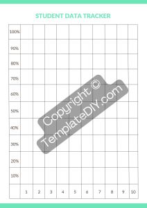 Student Data Tracker Template Printable PDF, Word, Excel