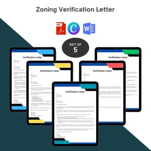 Zoning Verification Letter Template | Editable Download