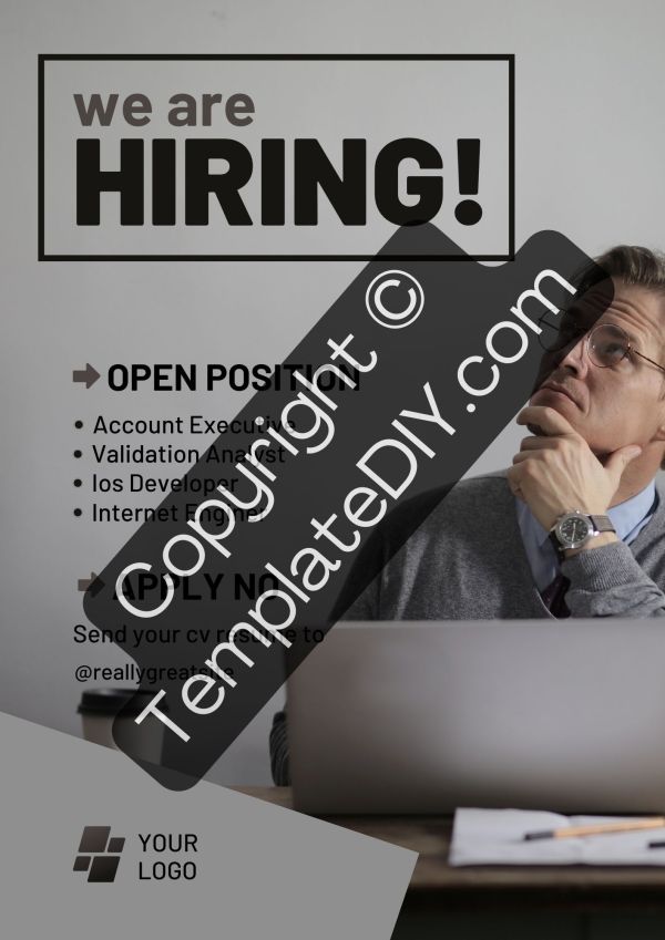 Job Posting Template Printable PDF, Word [Editable]