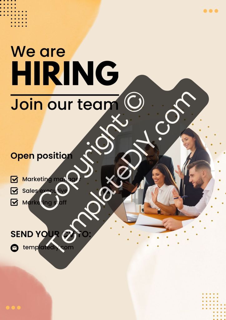 Job Posting Template Printable PDF, Word [Editable]