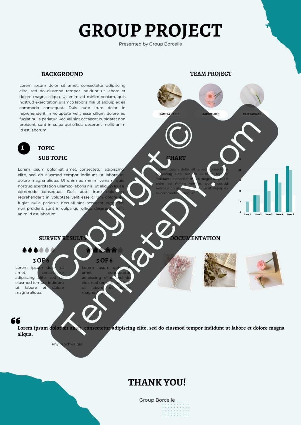 PowerPoint Poster Template Printable PDF, Word [Editable]
