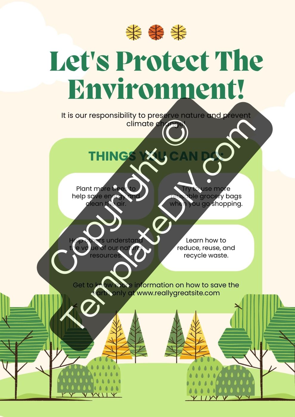 Campaign Poster Template Printable PDF, Word [Editable]