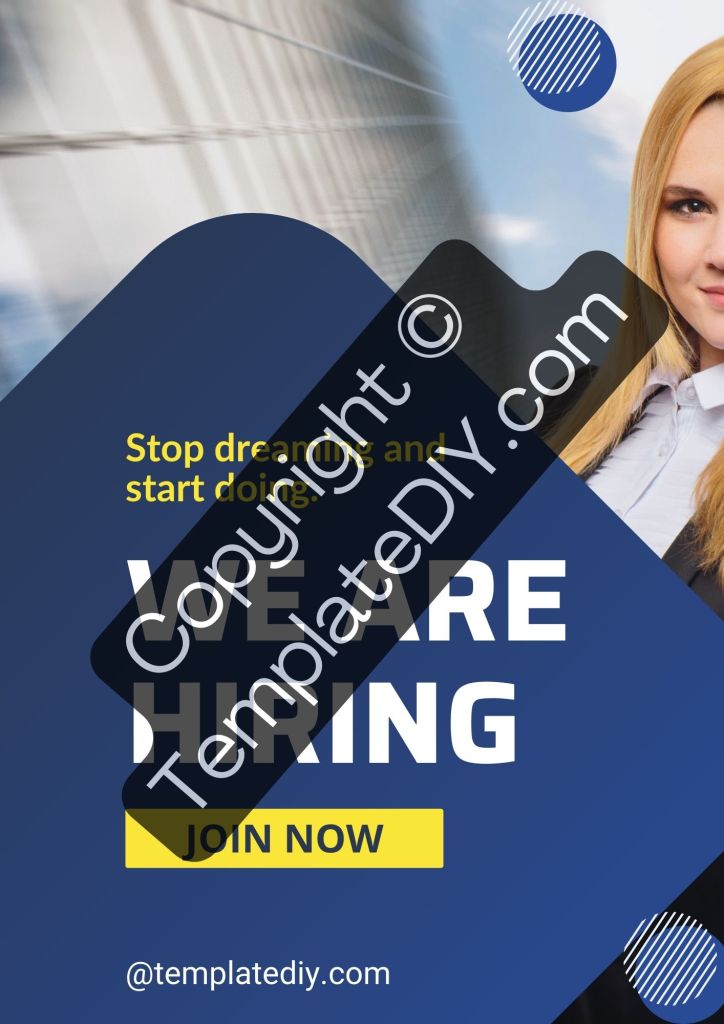 Job Posting Template Printable PDF, Word [Editable]