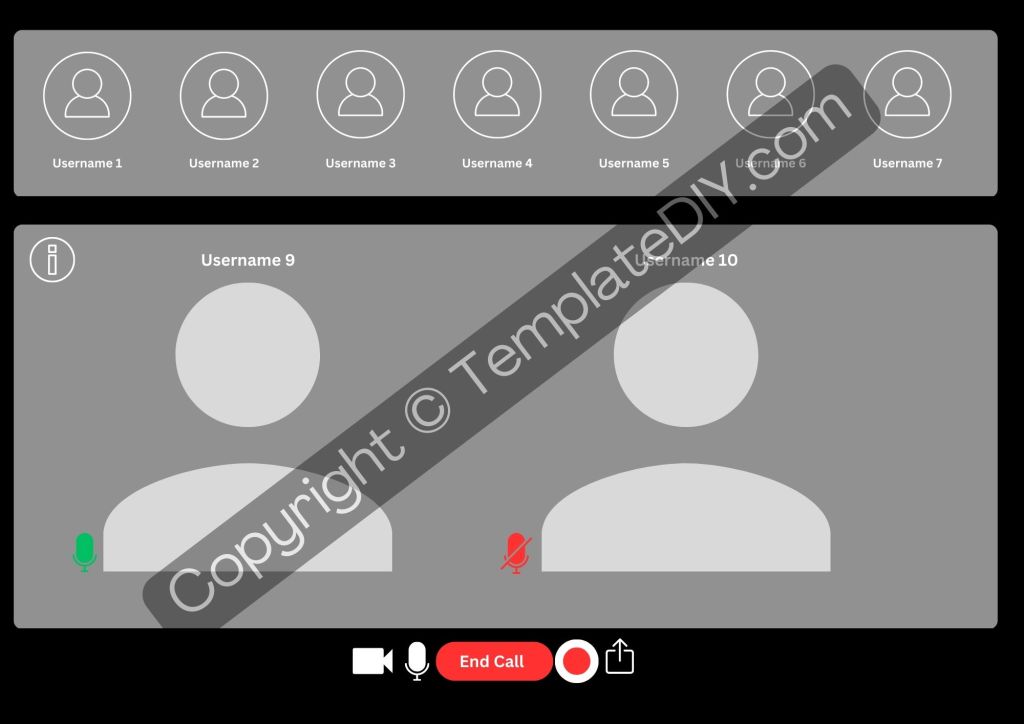 Zoom Meeting Templates Printable PDF, Word [Editable]