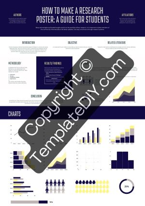 Research Poster Template Printable PDF, Word [Editable]