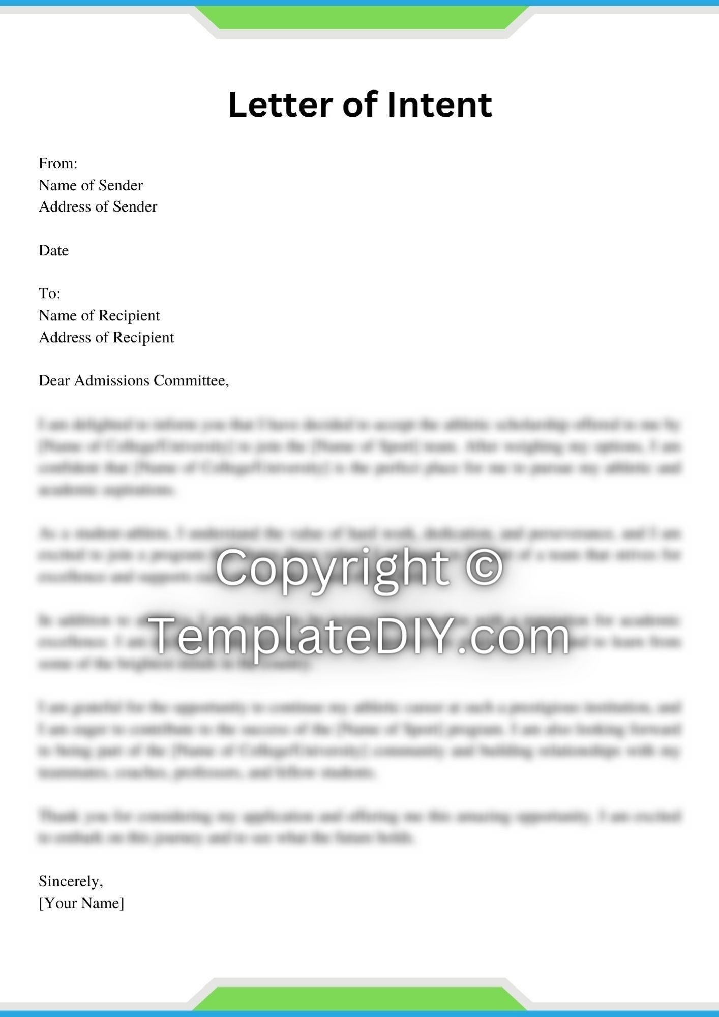 National Letter Of Intent Dates - Infoupdate.org